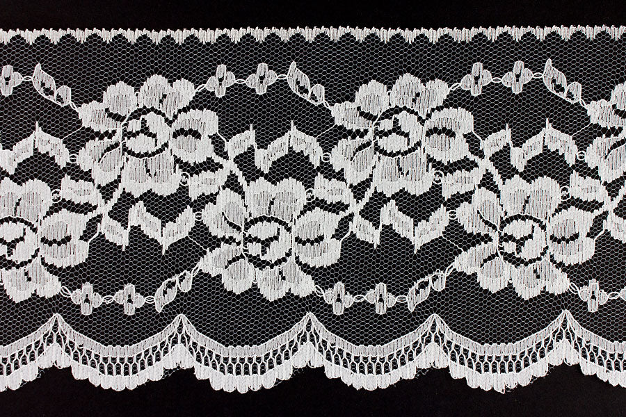 4 1 2 White Raschel Lace Britex Fabrics