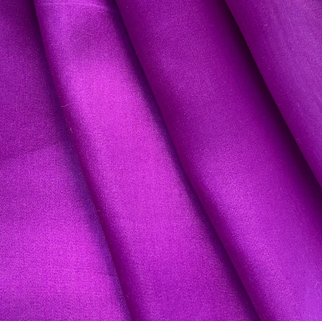 Vivid Electric Violet Silk Satin Charmeuse (Made in Italy) – Britex Fabrics