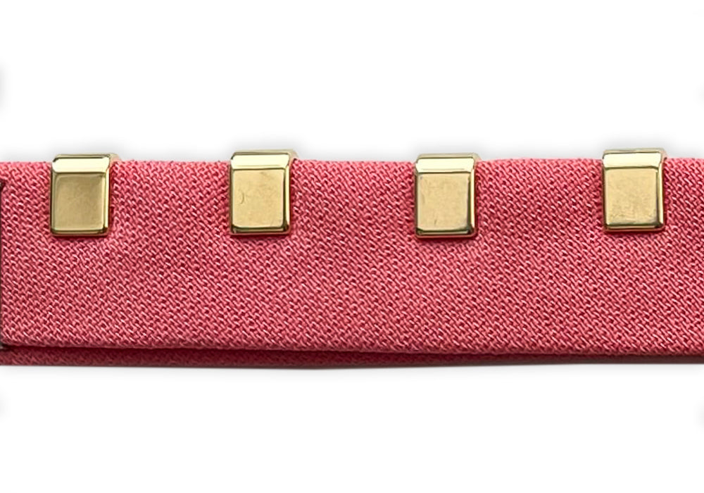 5/8" Salmon Parapet & Gold Metal Merlon Trim (Made in Italy) – Britex ...