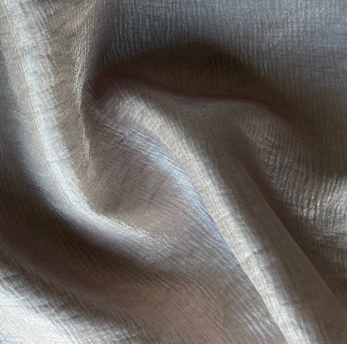 Mid-Weight Flax Shimmery Crinkled Cotton Blend Double-Cloth – Britex ...