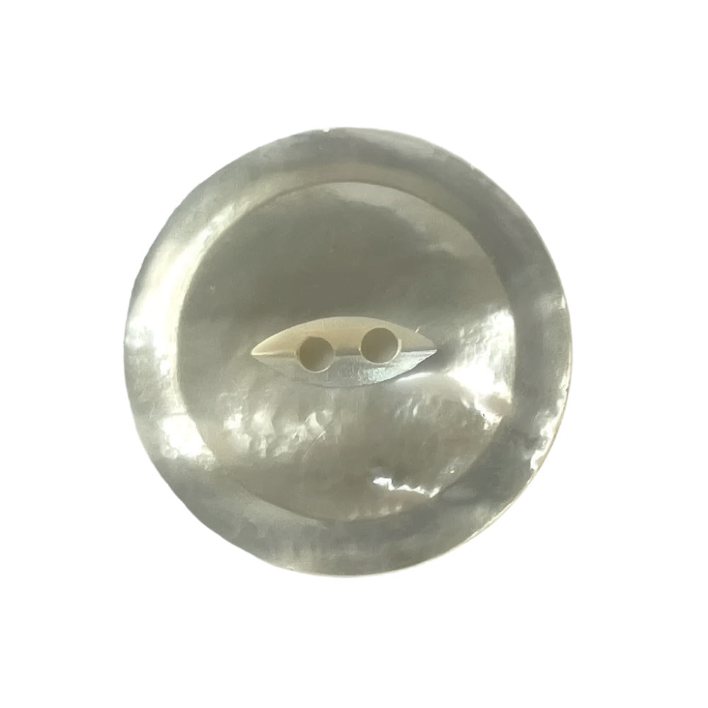 Natural 2-Hole Shell Button – Britex Fabrics