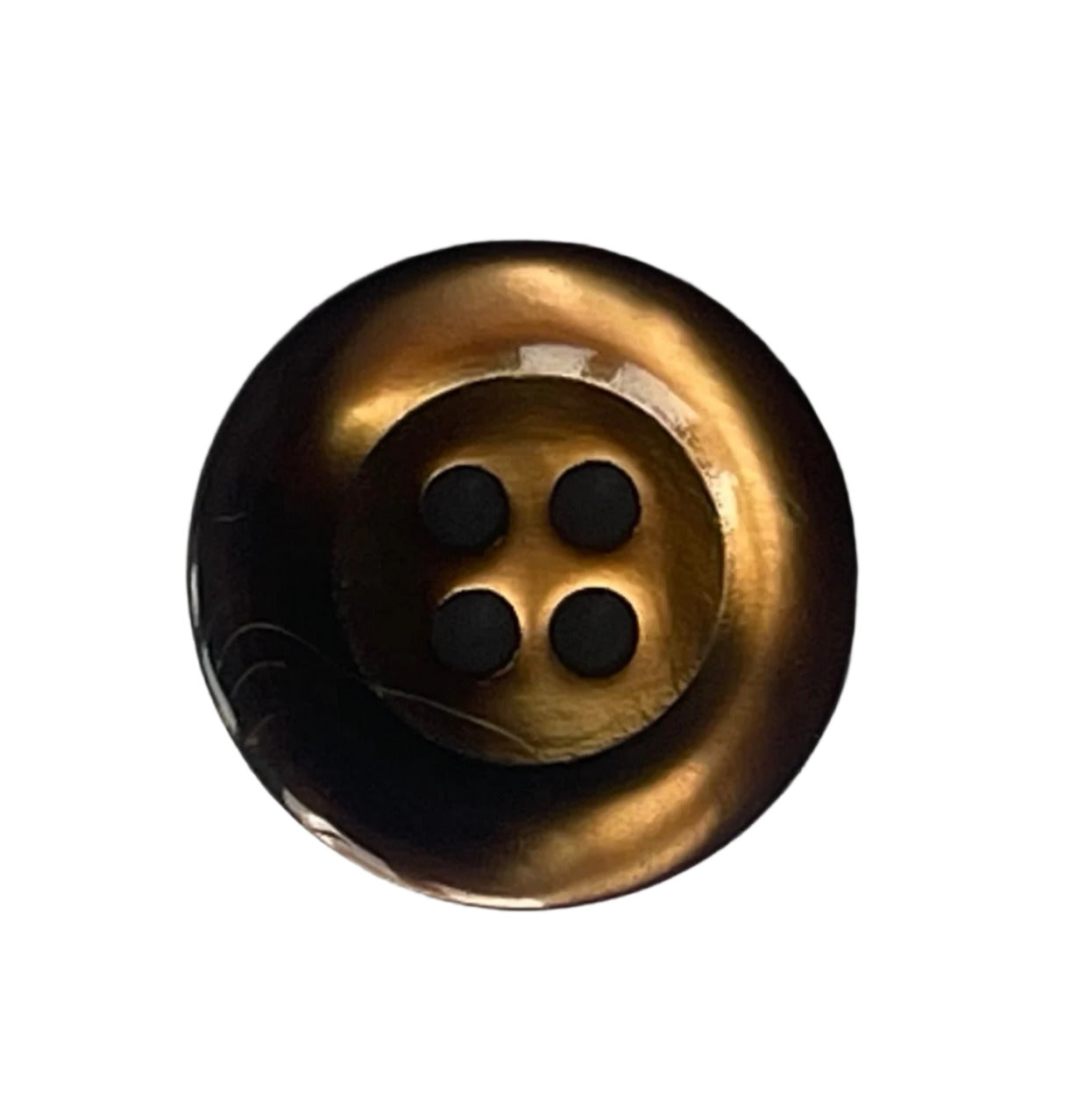 Coffee 4-Hole Shell Button (Made in Spain) – Britex Fabrics