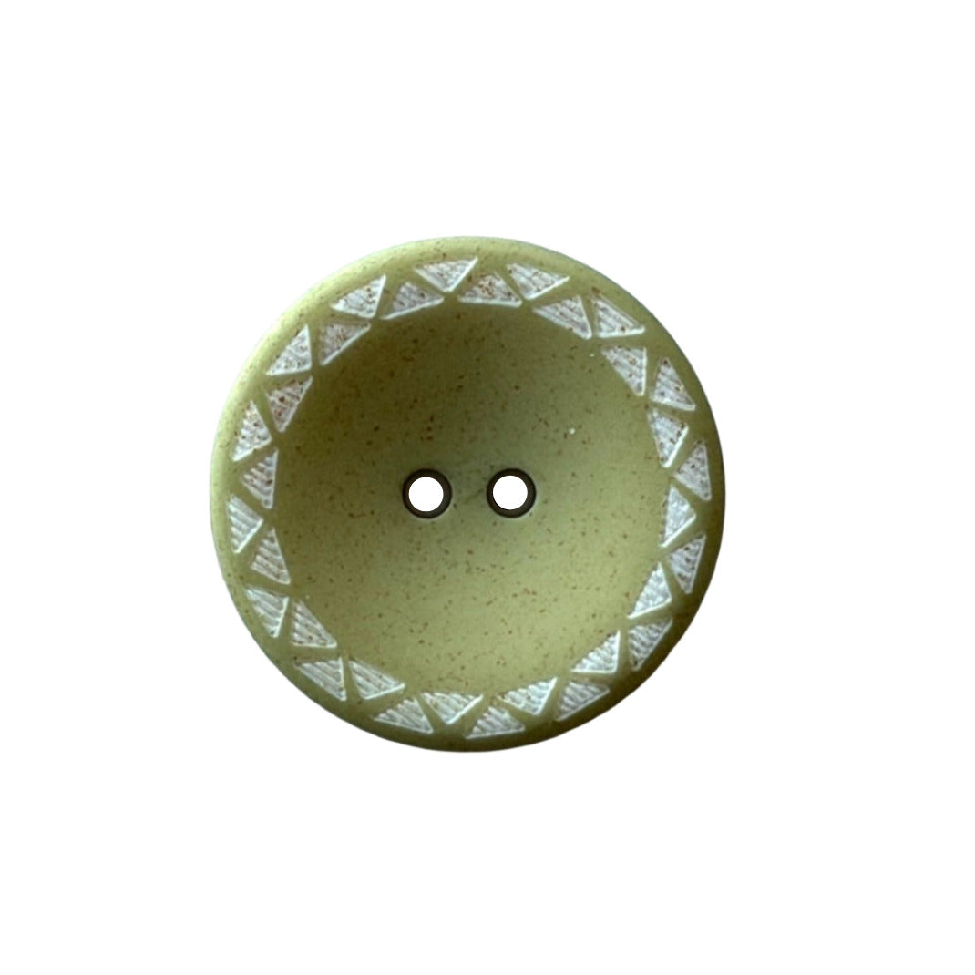 Lime Chiffon Matte 2-Hole Plastic Button (Made in Italy) – Britex Fabrics