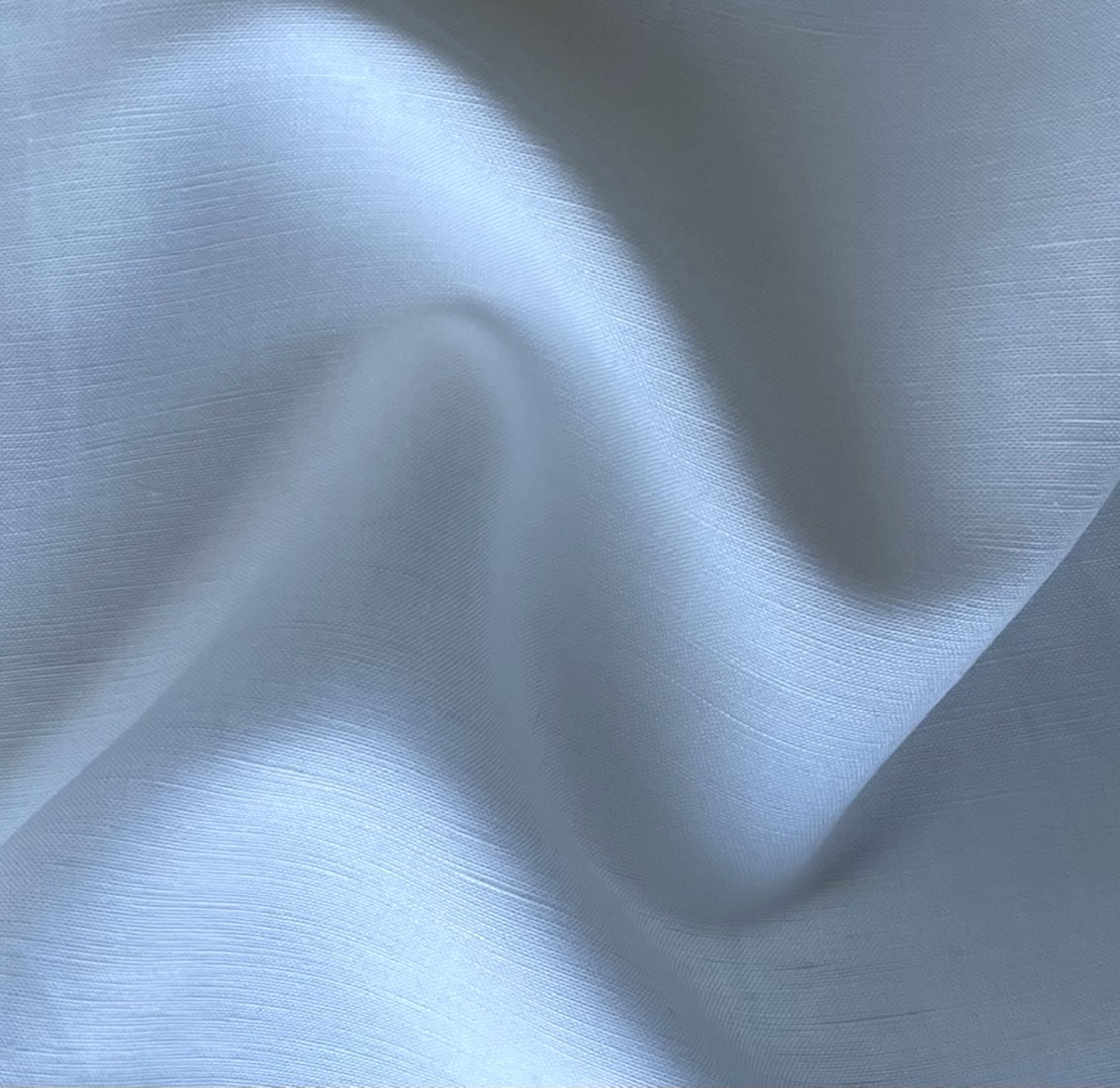 Mid-Weight Bright White Slubby Linen Blend (Made in Poland) – Britex ...