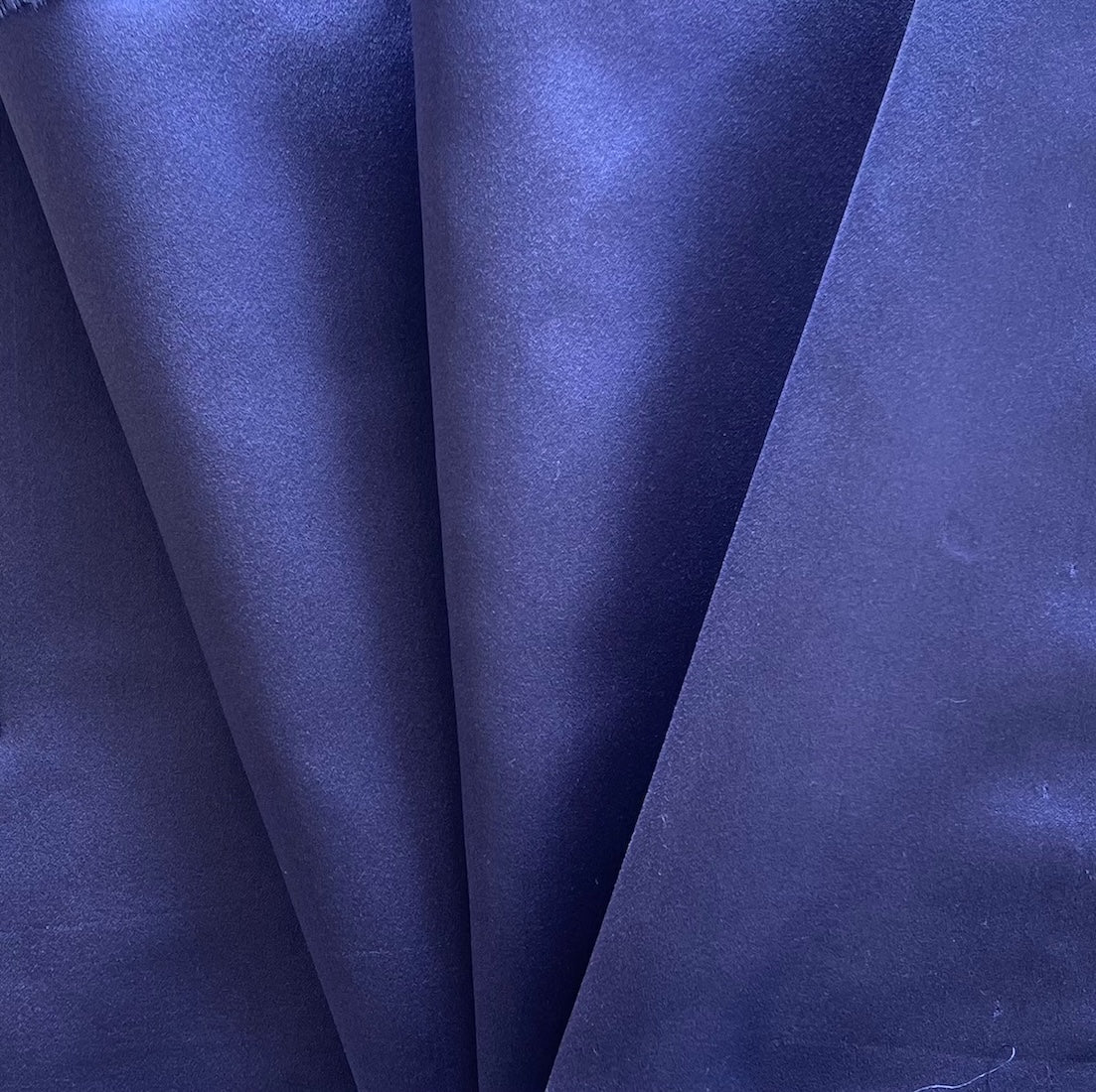 Gleaming Cosmic Periwinkle Silk Duchess Satin (Made in Italy) – Britex ...