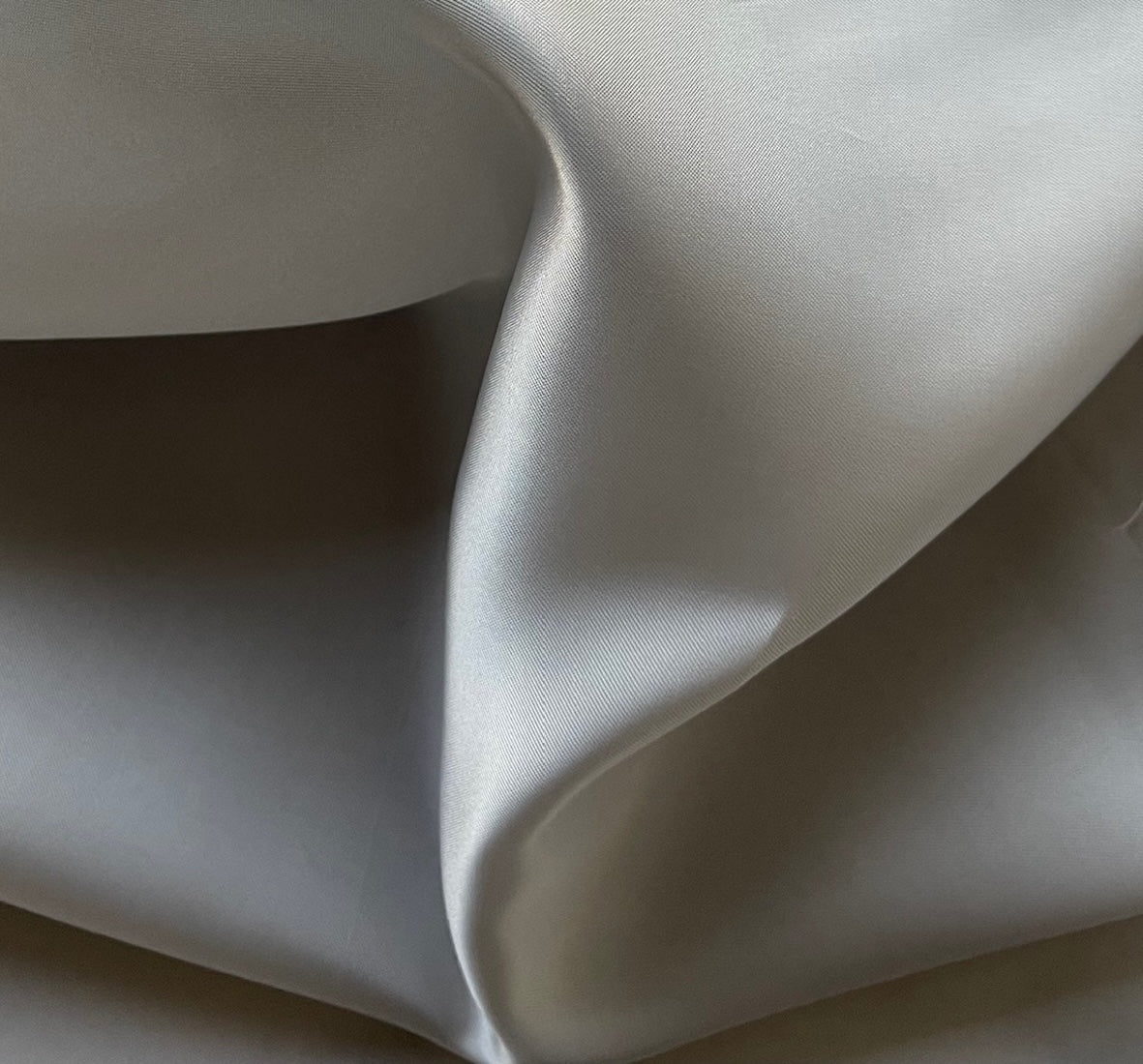 Quicksilver Grey Cupro Rayon Bemberg Twill Lining (Made in Japan ...