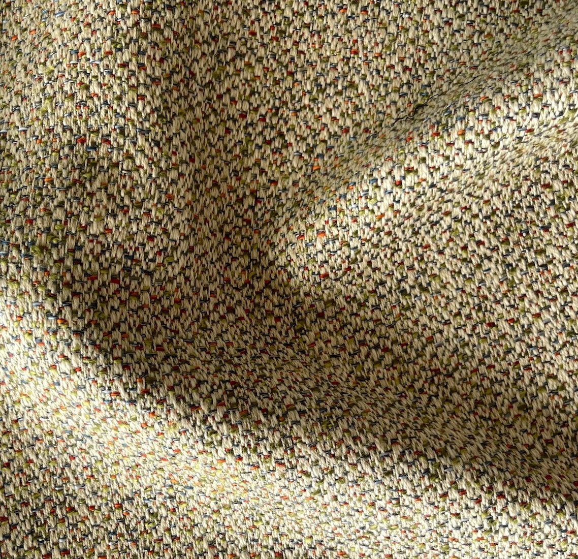 Mid-Weight Meadow Hay Season Polyester Tweed (Made in Turkey) – Britex ...