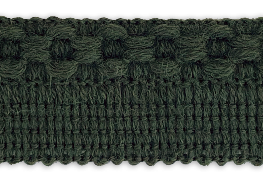 1 1/4" Forest Green Wool Gimp Trim (Made in France) – Britex Fabrics
