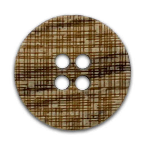 sewing button, Cross-Hatched 4-Hole Wood Button (Made in Spain ...