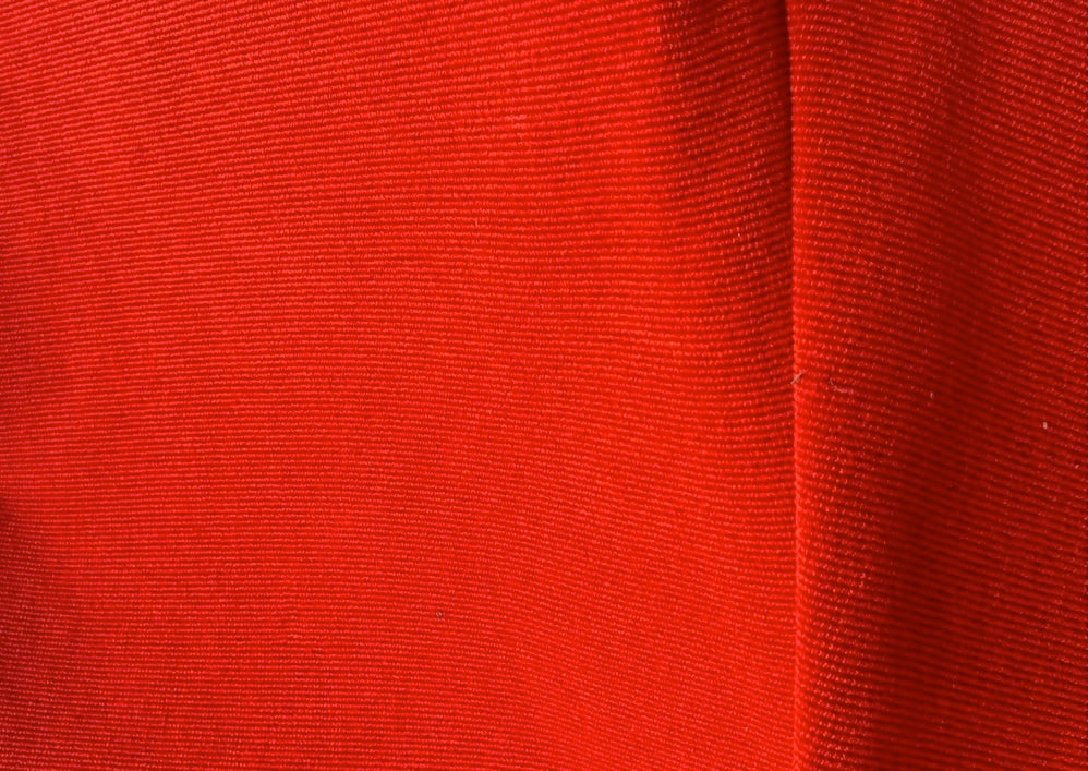 Home Decorating Fabric, Luxurious Rich Boudoir Vermilion Cotton Blend ...