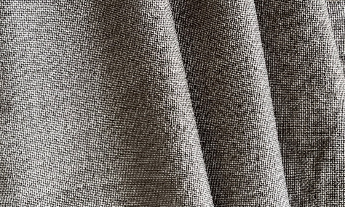 Linen Fabric, Couture Unique Elephant Grey Linen & Nylon Blend (Made in ...