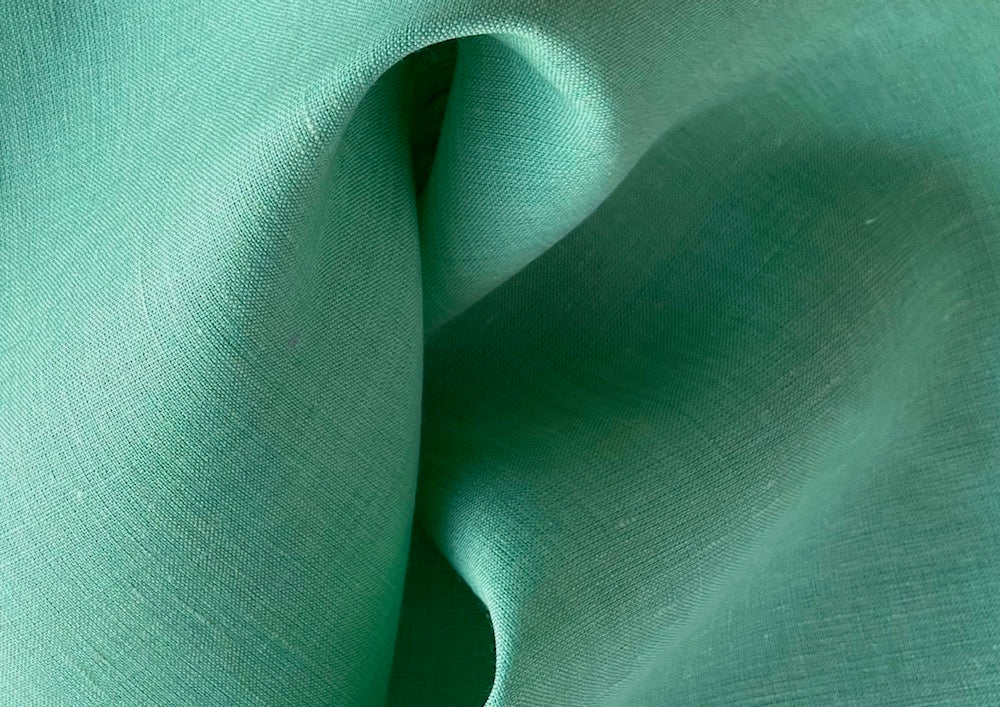 Linen Fabric, Irish Crème de Mint Linen (Made in Ireland) – Britex Fabrics