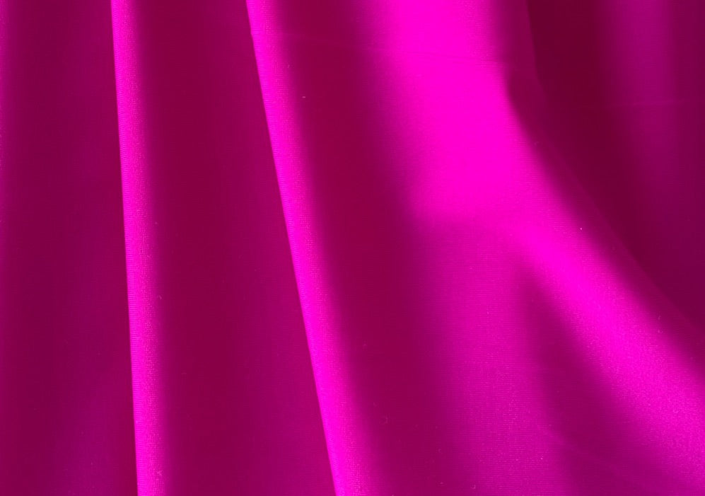 Knit Fabric, Brilliant Fuchsia Nylon Swimsuit Knit – Britex Fabrics