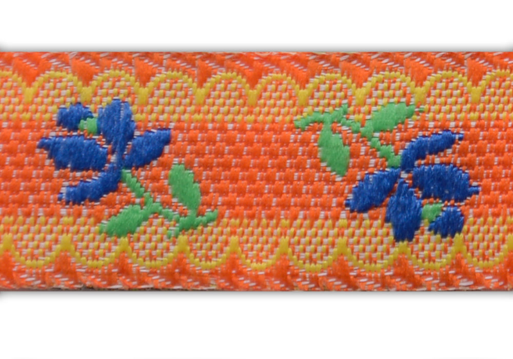 sewing ribbon, 1/2" Old Fashioned Grape Hyacinths Woven Ribbon – Britex ...