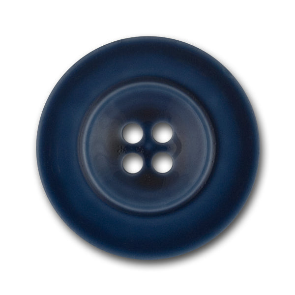 Glazed Marine Blue Plastic Button (Made in Italy) – Britex Fabrics