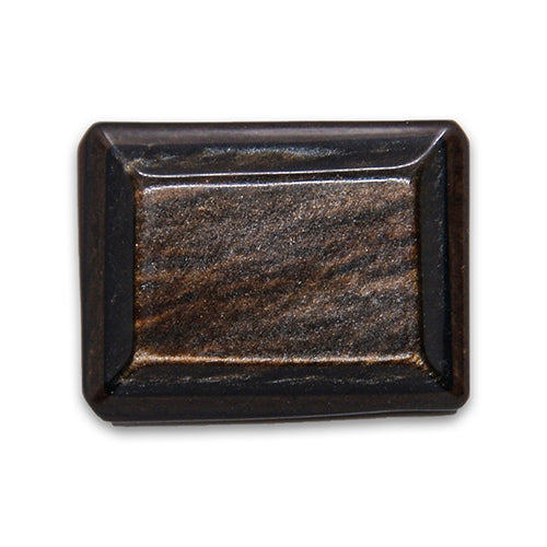 Beveled Brownie Plastic Button – Britex Fabrics