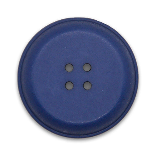 4-Hole Concave Cobalt Blue Plastic Button – Britex Fabrics