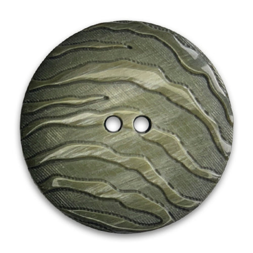 sewing button, 2-Hole Etched Laurel Green Plastic Button (Made in ...