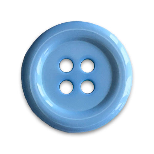 sewing button, Prairie Sky Blue Plastic Button (Made in Spain) – Britex ...
