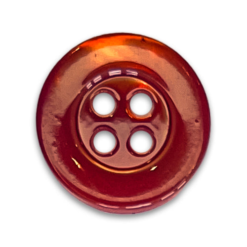sewing button, Persimmon 4-Hole Shell Button – Britex Fabrics