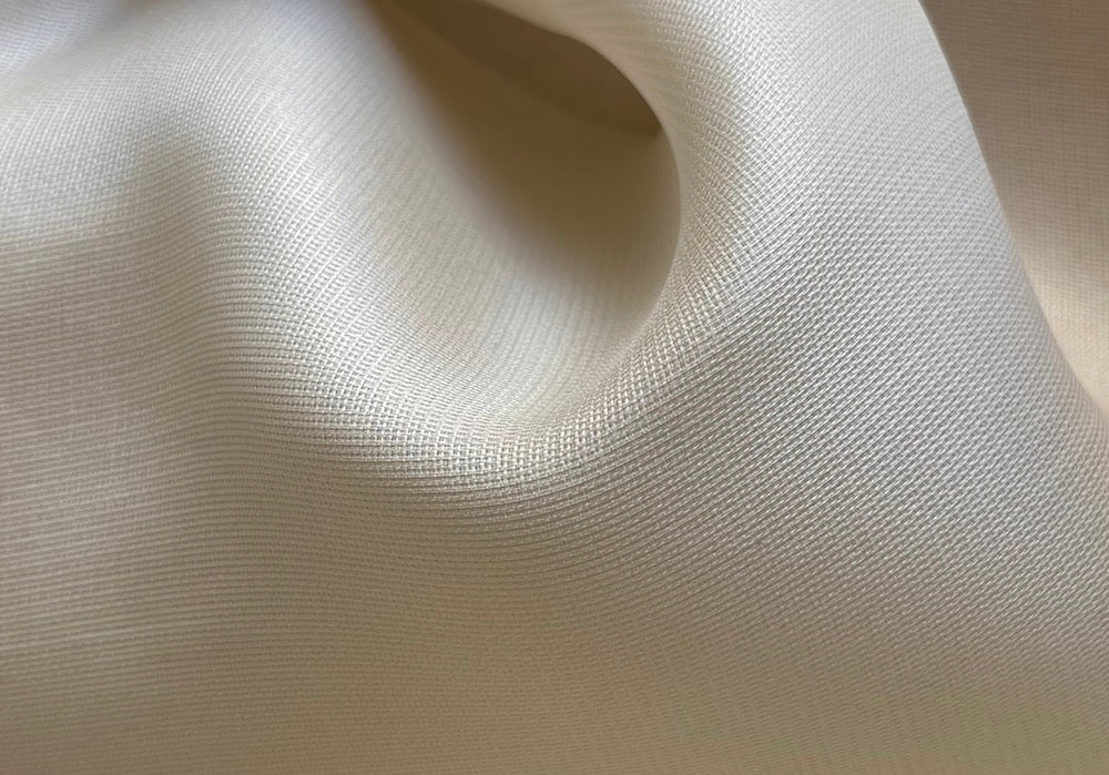 Silk fabric, High-End Stiffer Cream Silk Gazaar (Made in Italy ...