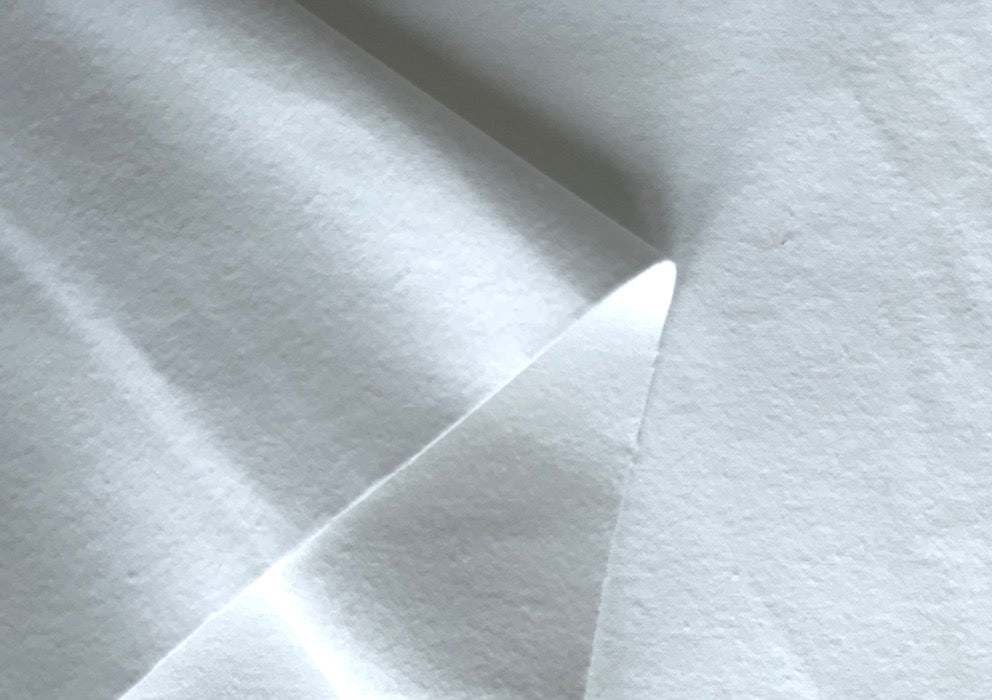 White Rubberized Cotton Flannel Sheeting – Britex Fabrics
