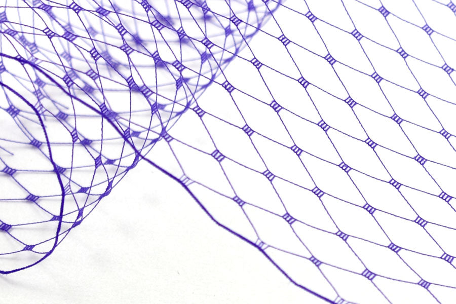 9" Purple Russian Netting – Britex Fabrics